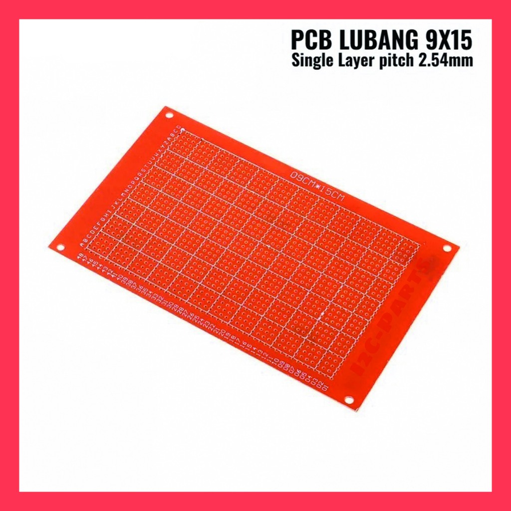 Jual PCB Lubang 9x15 cm Matrix Universal 9 x 15 DIY Prototype Single ...