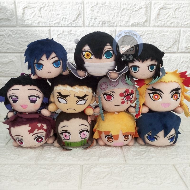 Jual Boneka Plush Kimetsu No Yaiba Demon Slayer Hashira Gantungan Kunci ...