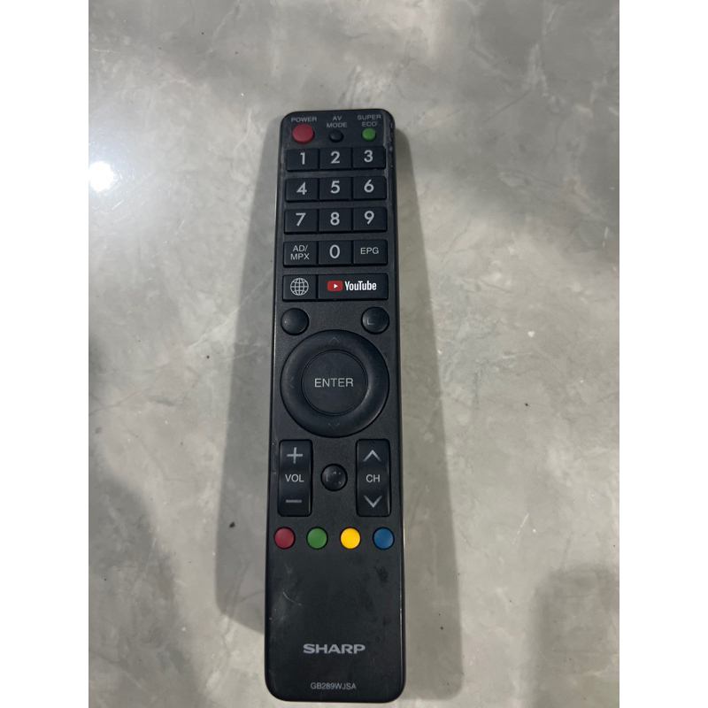 Jual REMOTE REMOT SMRAT TV SHARP 4K UHD GB289WJSA ORIGINAL ASLI ...