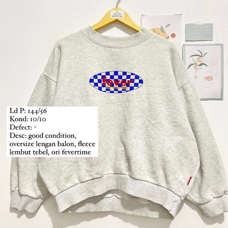 Jual [PART 2] ALL ITEM 85K SWEATER CREWNECK HOODIE OVERSIZE GEMOY ...