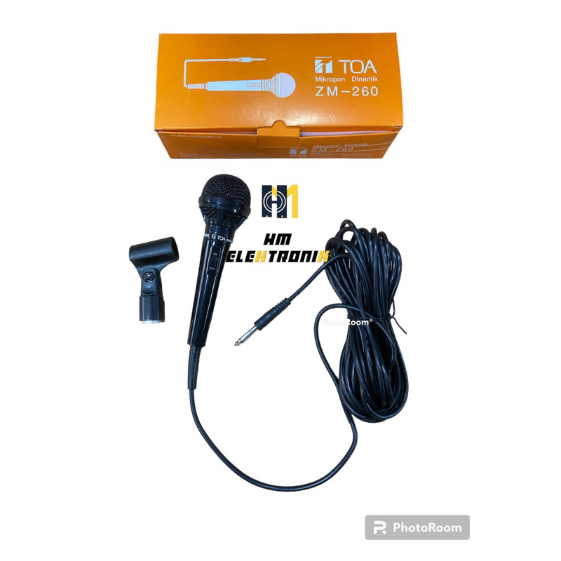 Jual Mic TOA ZM 260 Microphone Kabel toa | Shopee Indonesia