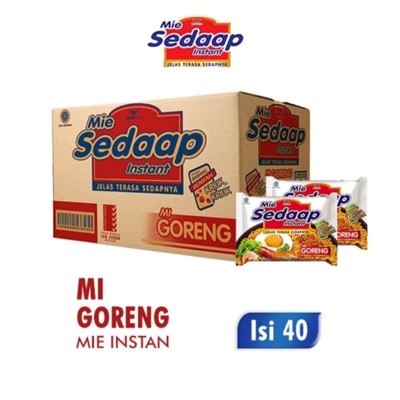 Jual sedap goreng 1 dus isi 40pcs | Shopee Indonesia