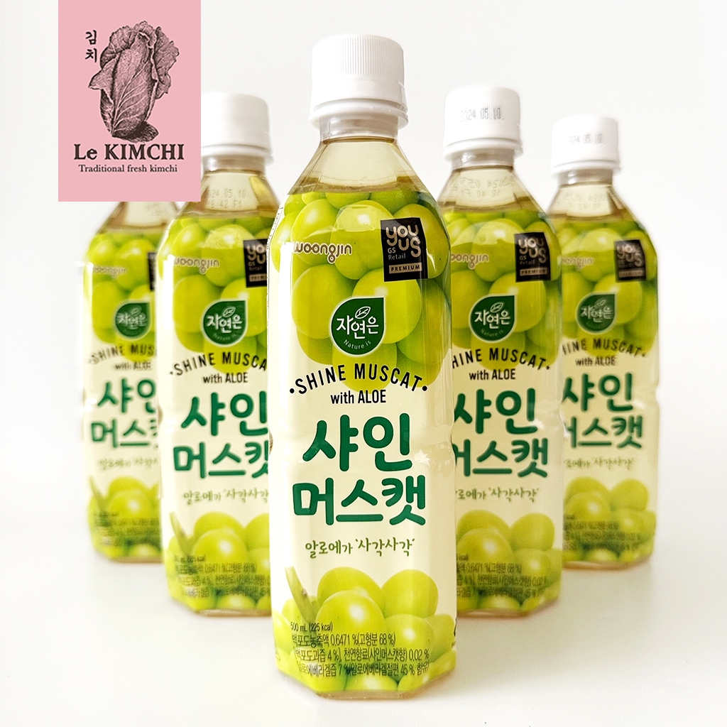 Jual YOUUS Shine Muscat with Aloe 500 ml Minuman Anggur Korea Korean ...