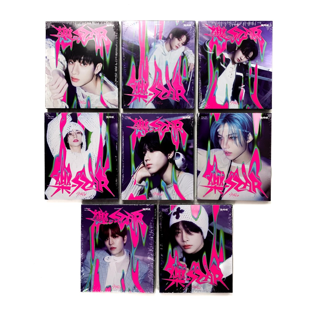 Jual Stray Kids Mini Album - 樂-STAR ROCK STAR (Postcard Ver.) | Shopee ...