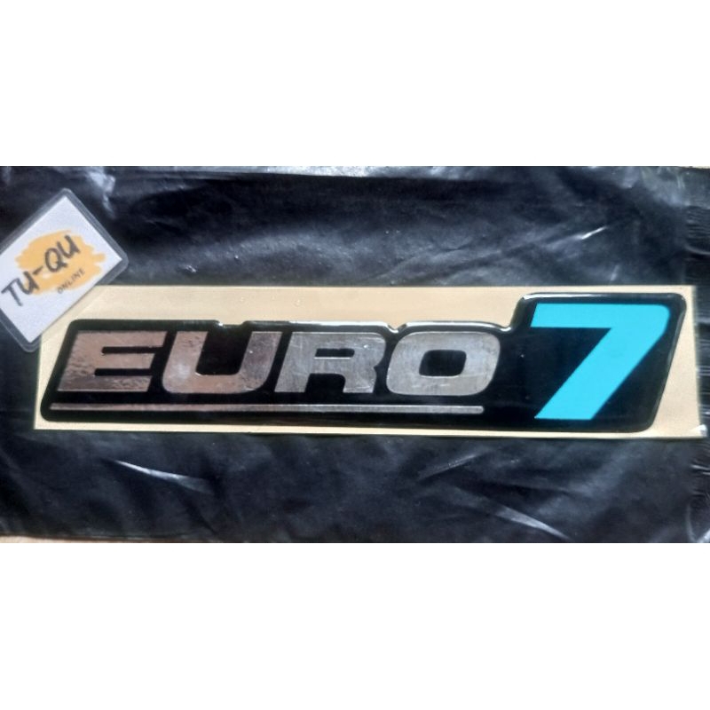 Jual Sticker euro 7 ( timbul emblem ) | Shopee Indonesia