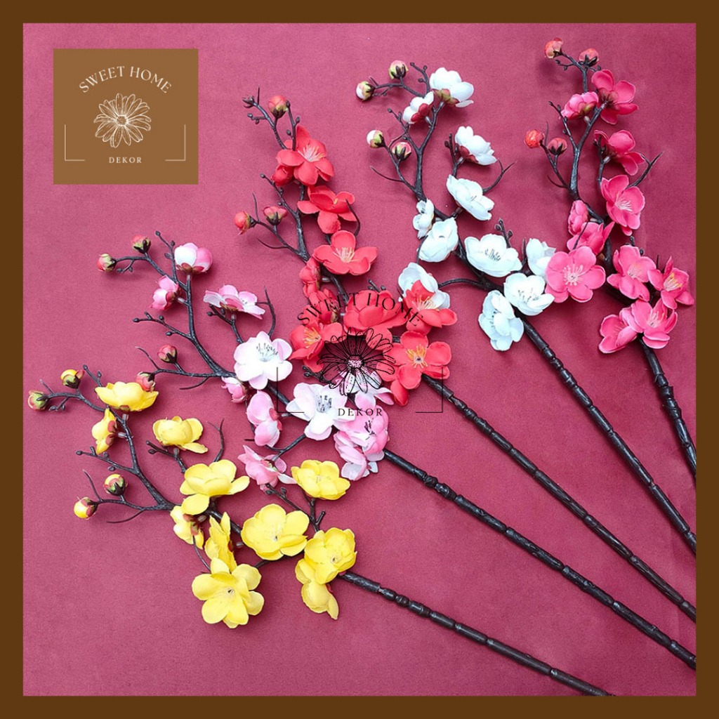 Jual Bunga Imlek Wintersweet Premium Imlek Chinese New Year Decoration ...