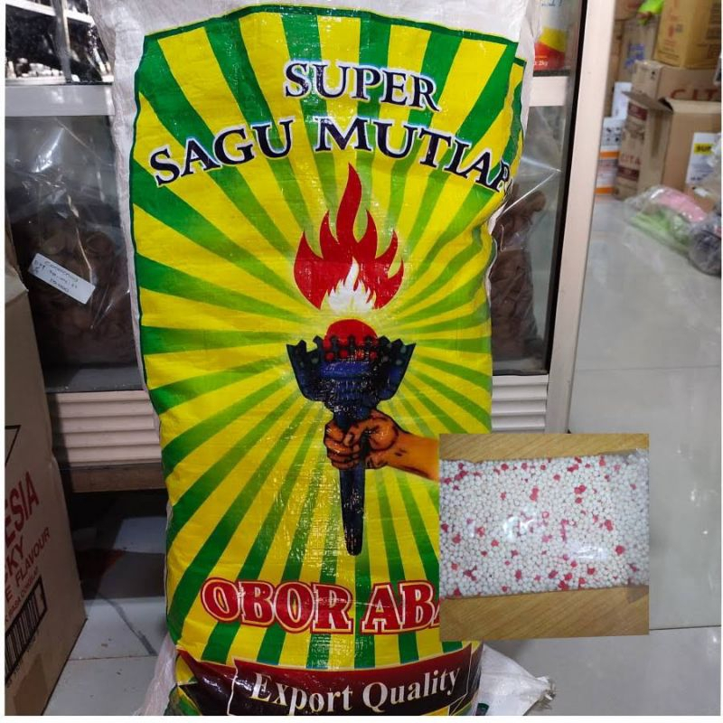 Jual Sagu Mutiara Merah 1karung 10kg | Shopee Indonesia