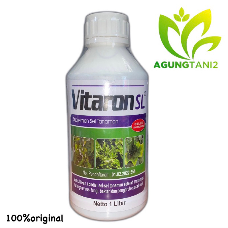 Jual VITARON SL SUPLEMEN SEL TANAMAN (1LITER) | Shopee Indonesia