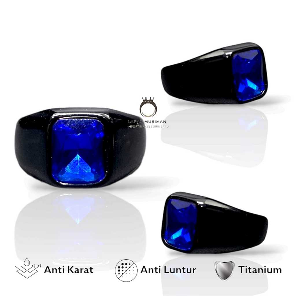 Jual CINCIN TITANIUM PRIA MERAH RUBY SIAM PRIA SUPER KEREN - SUPER ...