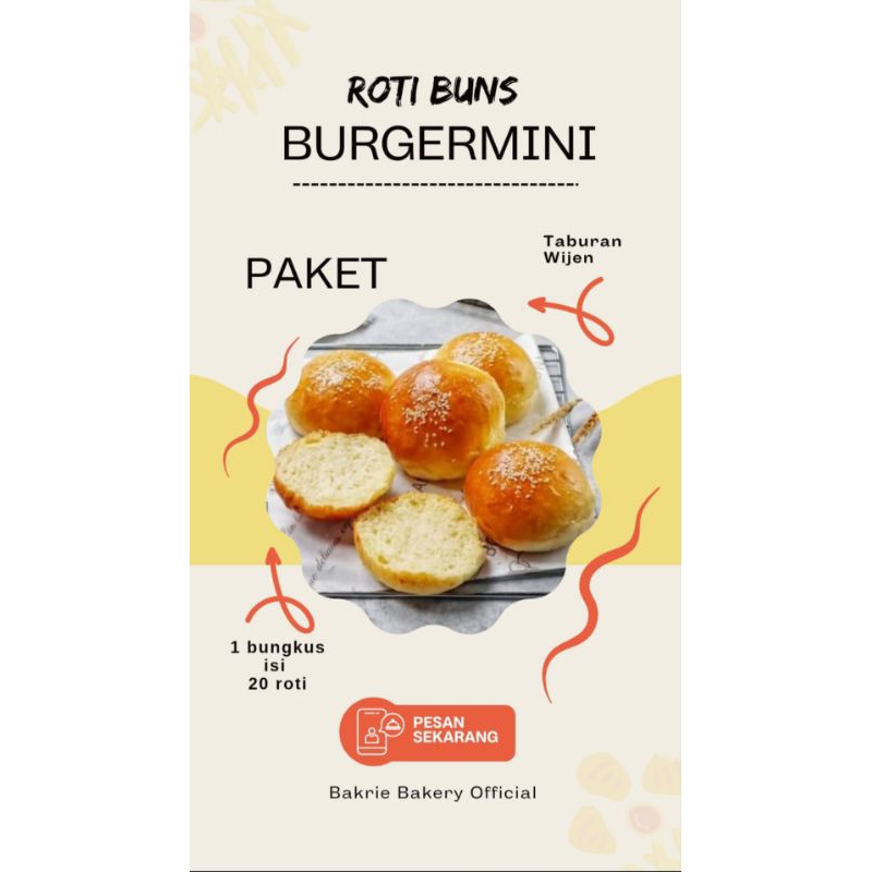 Jual Roti Buns (Burger Mini) | Shopee Indonesia