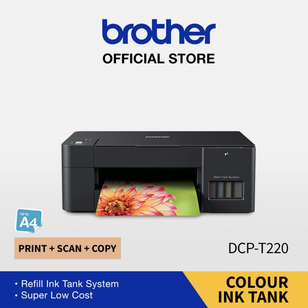 Jual Printer Brother T220 NEW DCP T220 Ink Tank Printer - All in One ...