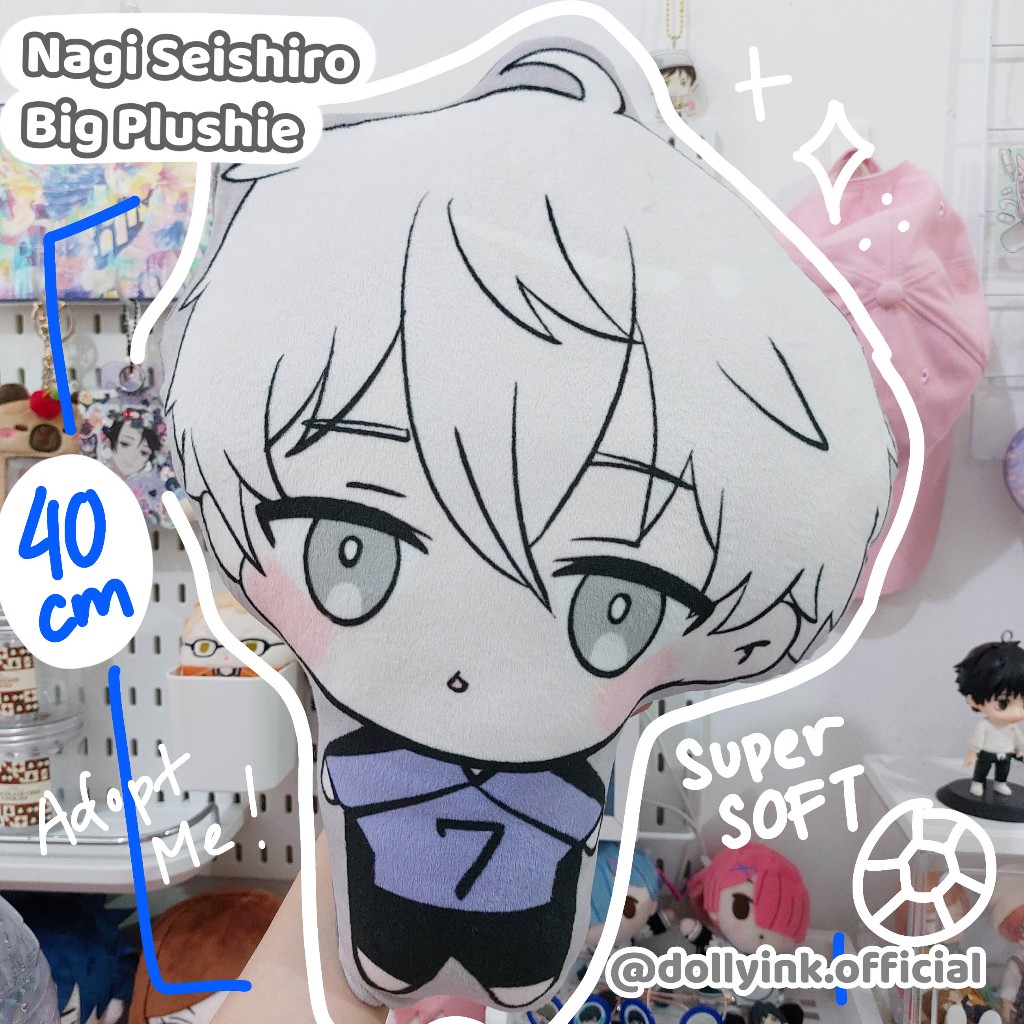 Jual [READY STOCK]BIG PLUSHIE NAGI SEISHIRO BLUE LOCK BY DOLLYINK ...