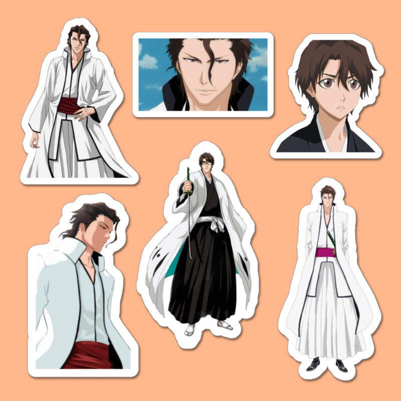 Jual Sticker Anime Bleach kurosaki ichigo rukia urushihara kon orihime ...