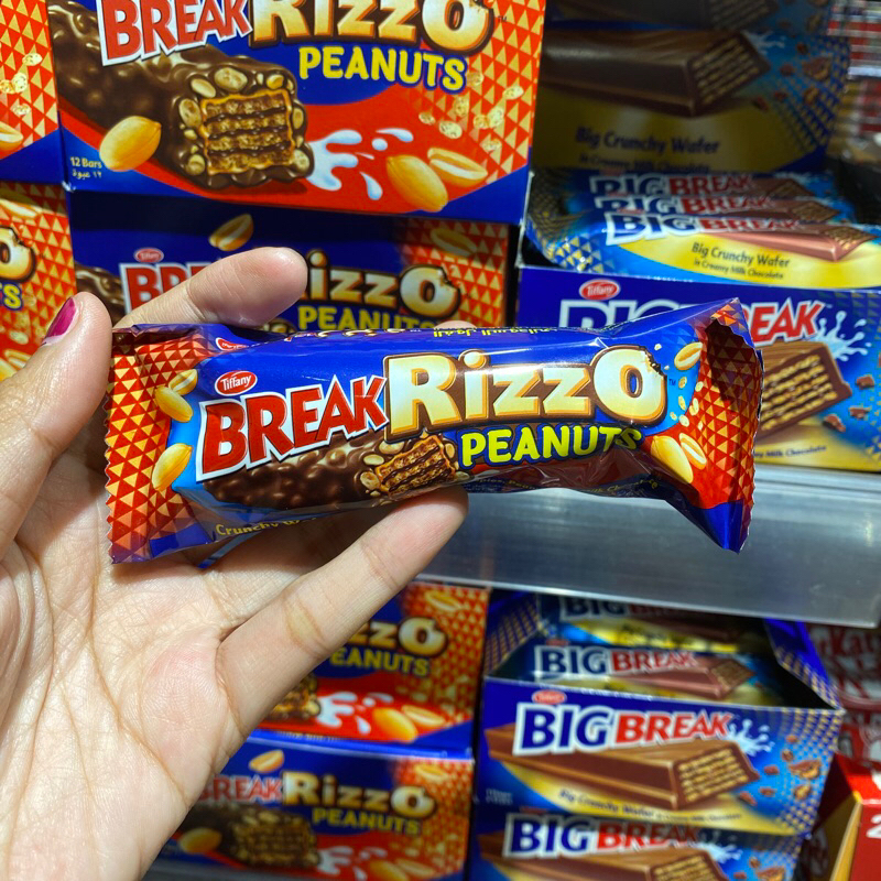 Jual break rizzo peanut chocolate | Shopee Indonesia