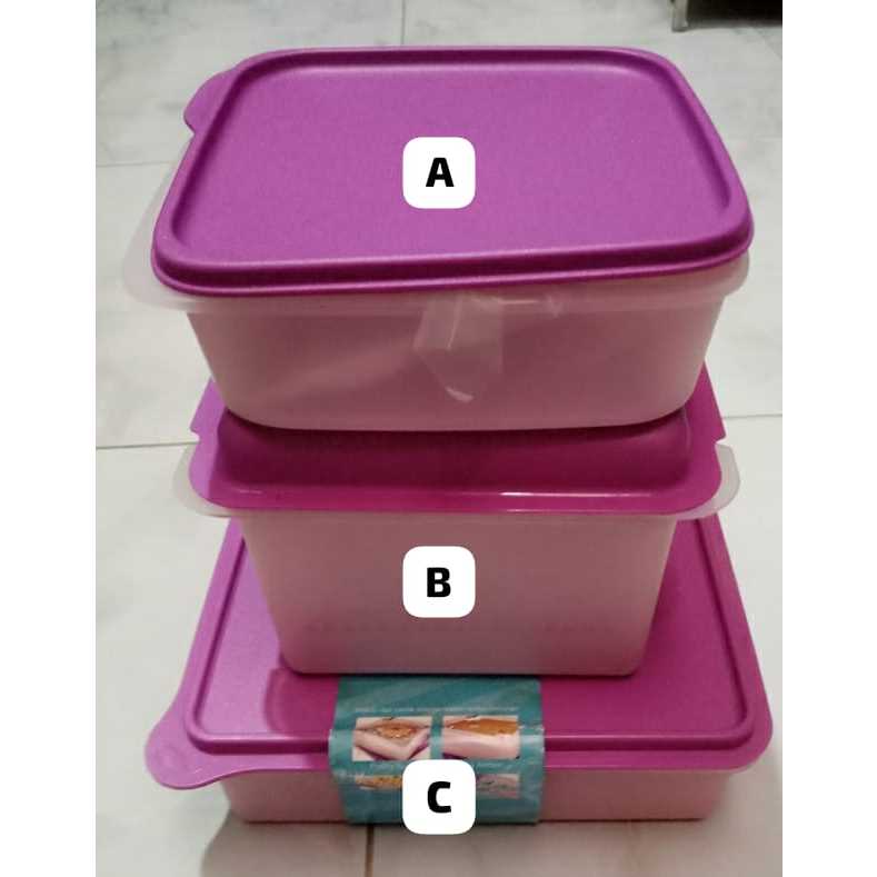 Jual (NEW) Tupperware Purple Series | Shopee Indonesia