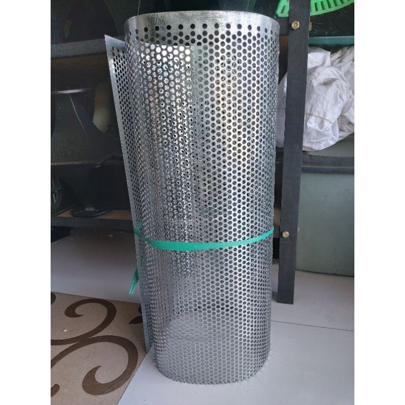 Jual PLAT GRIL BOX SOUND SYSTEM UK 100X50 CM T 0.8 MM LUBANG BULAT ...