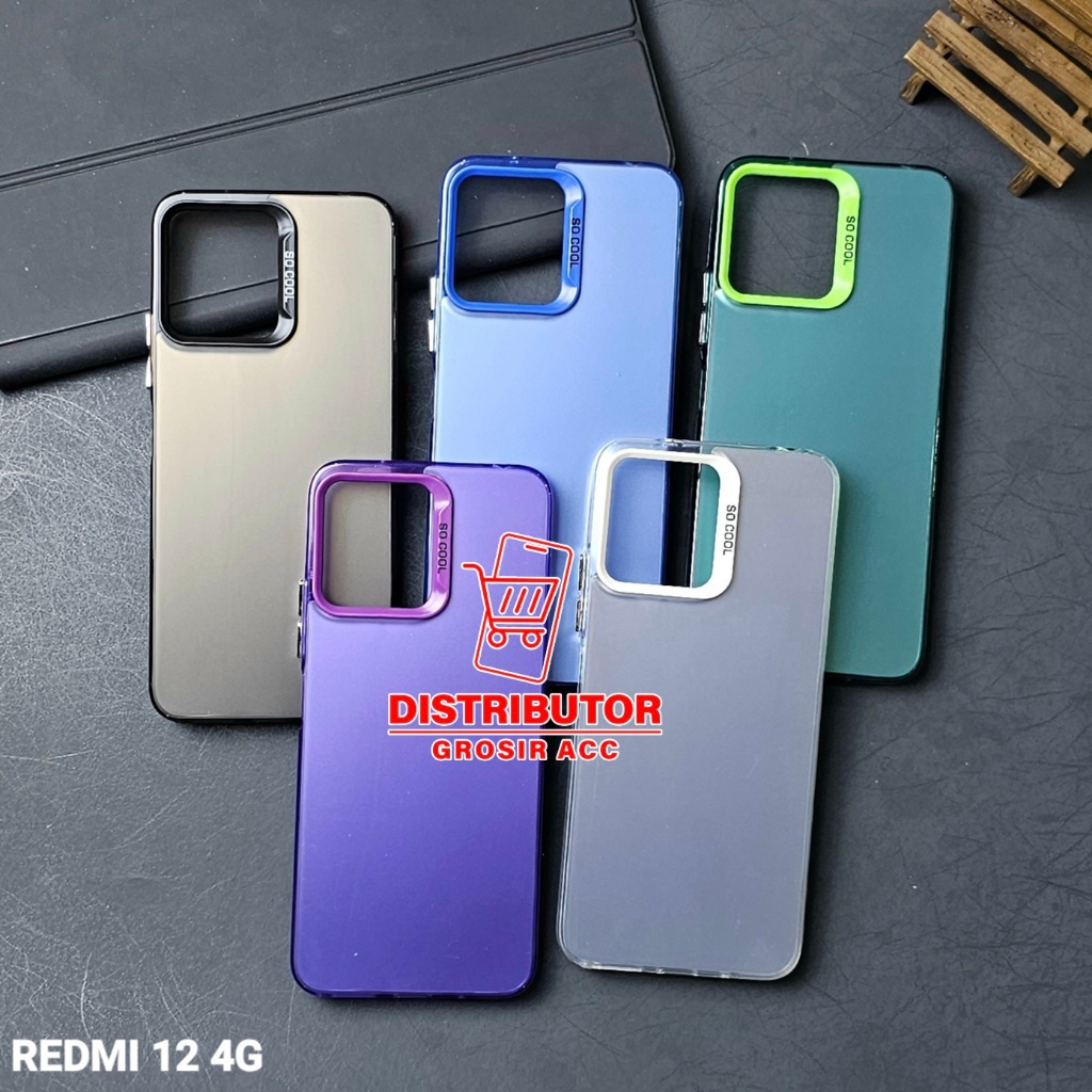 Jual REDMI 12 4G CASE IMD HYBRID PLATE HOLOGRAM CASE SOCOOL REDMI 12 4G ...