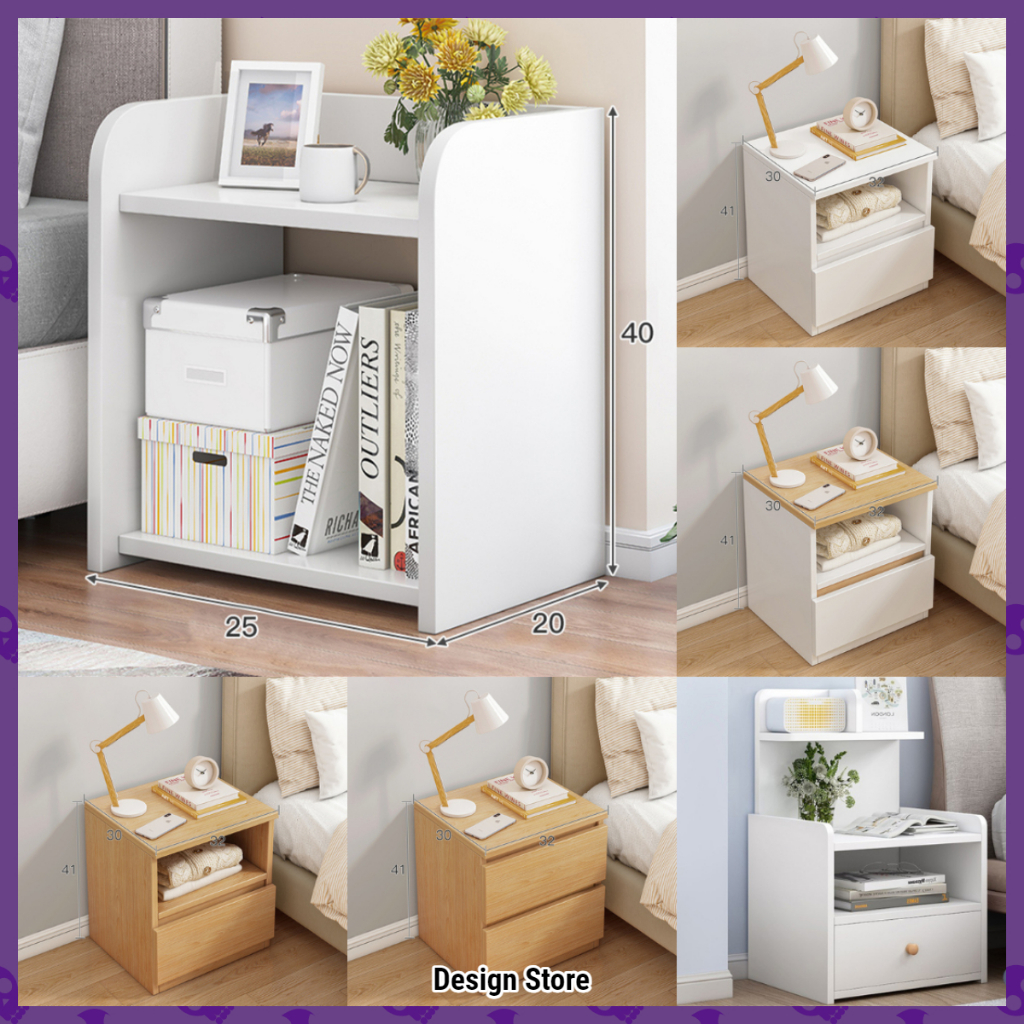 Jual Rak Meja Nakas Modern CTG Samping Tempat Tidur Rak Meja Kecil Kayu ...