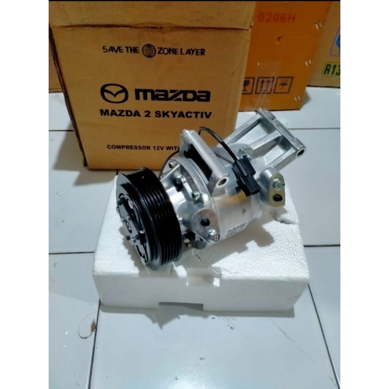 Jual compresor compressor AC Mazda 2 new skyactive skyactiv | Shopee ...