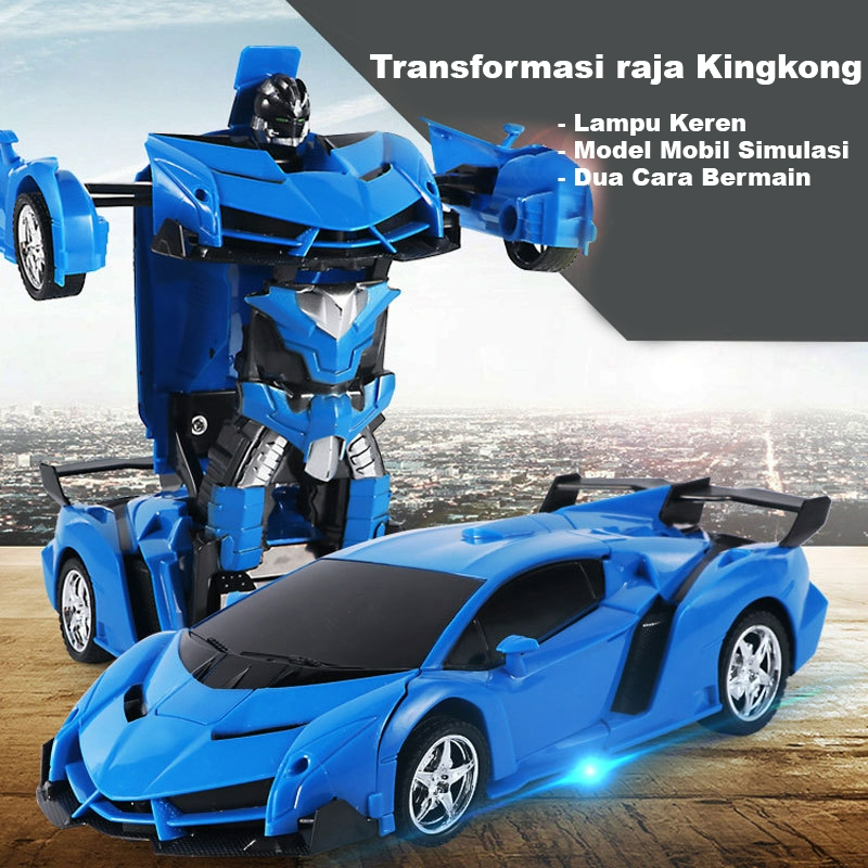 Jual Mobil Remot Trasformer Mobil Mainan Anak Anak Mobil Remot RC ...