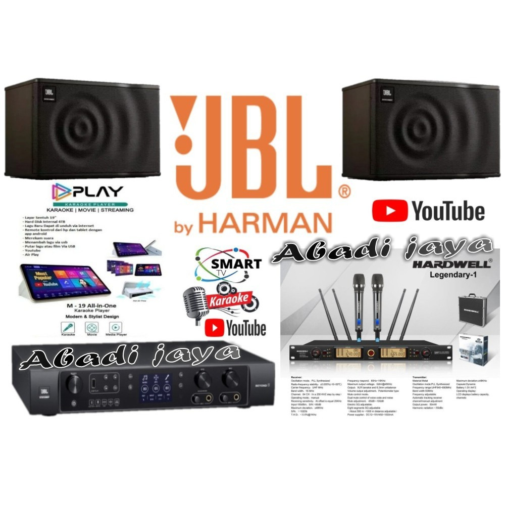 Jual paket terbaik karaoke original jbl 12 inch mk 12 player m19 4tb ...