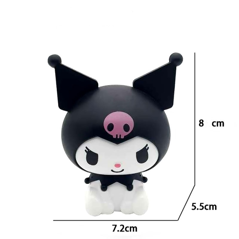 Jual Topper Cake Kuromi Sanrio / Hiasan Kue Tema Kuromi Sanrio Lengkap ...