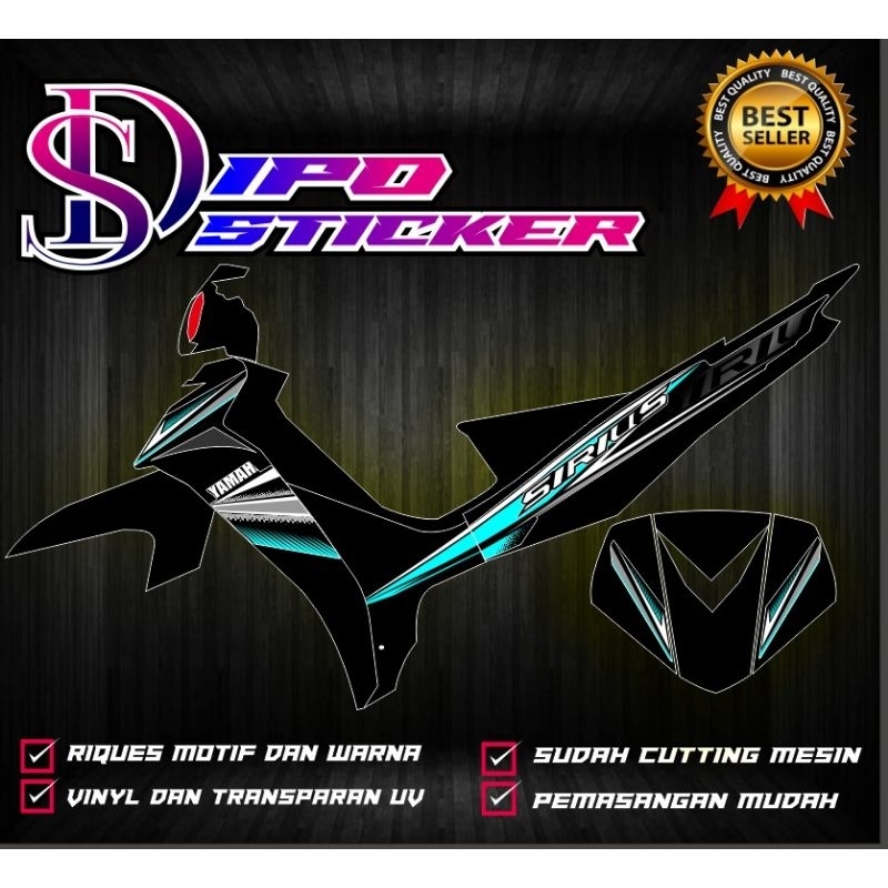 Jual Sticker Striping Vega R new Sirius custom 04 bisa request | Shopee ...