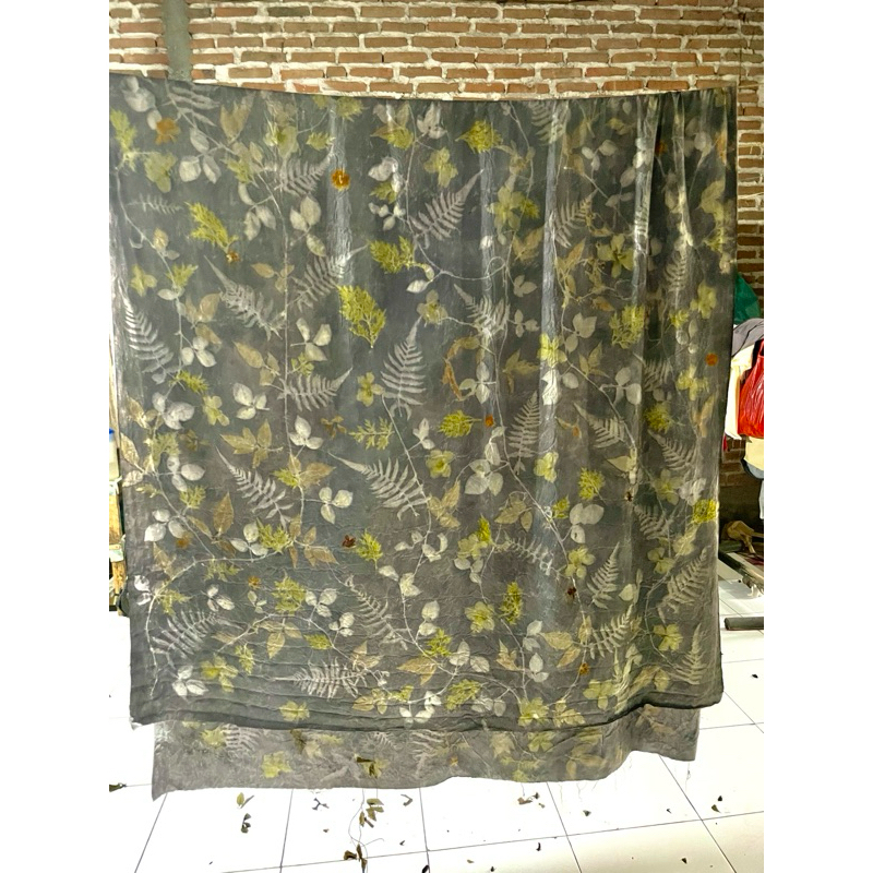 Jual kain batik ecoprint asli motif baru | Shopee Indonesia