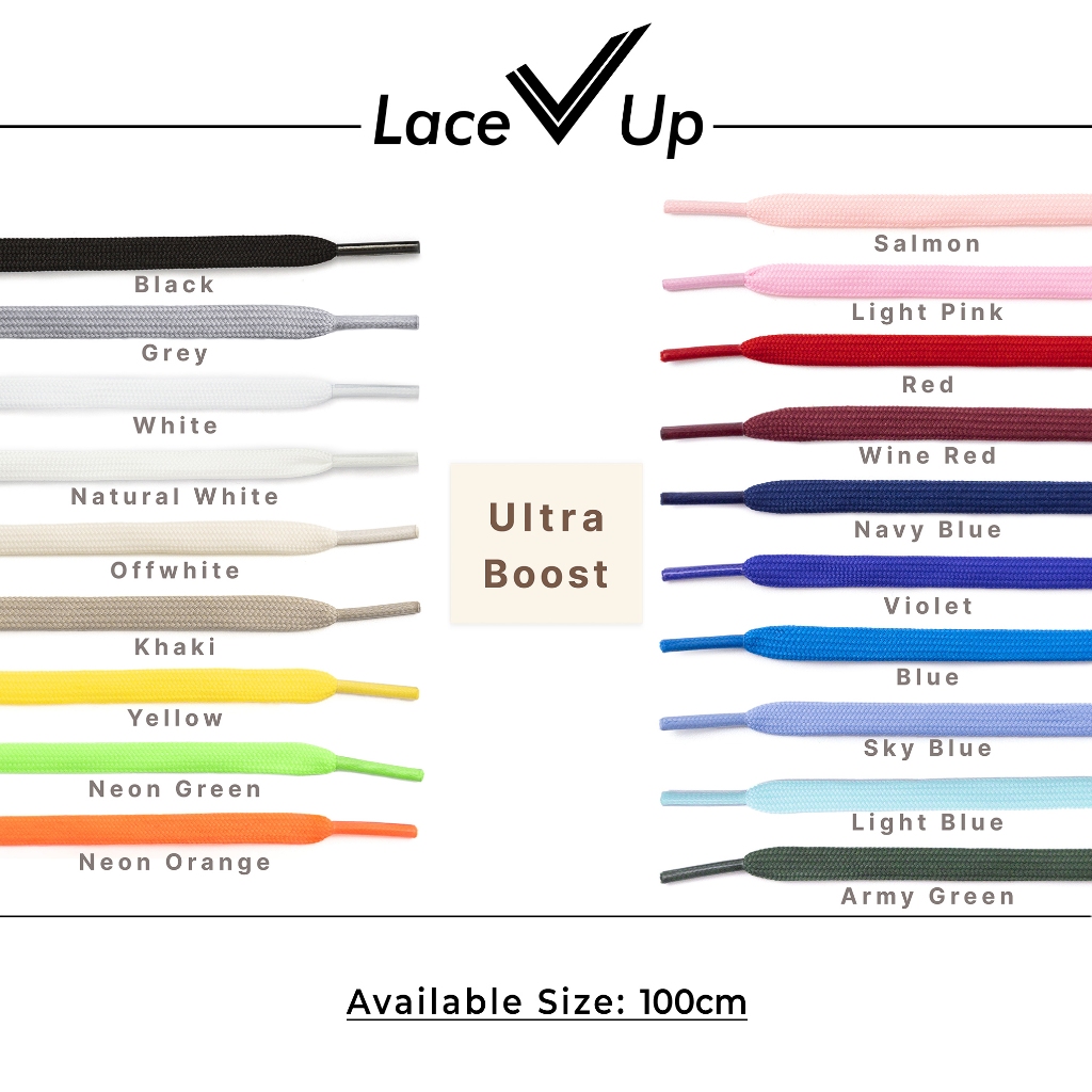 Jual Tali Sepatu Adidas Ultraboost Replacement Laces | UB Ultra Boost ...