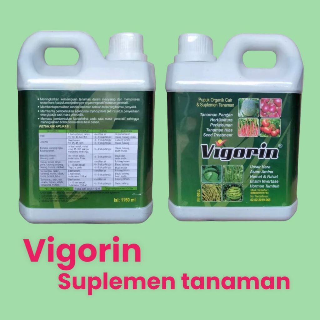 Jual Pupuk VIGORIN Asam Amino 1150 ML Vigorin pupuk organik cair ...