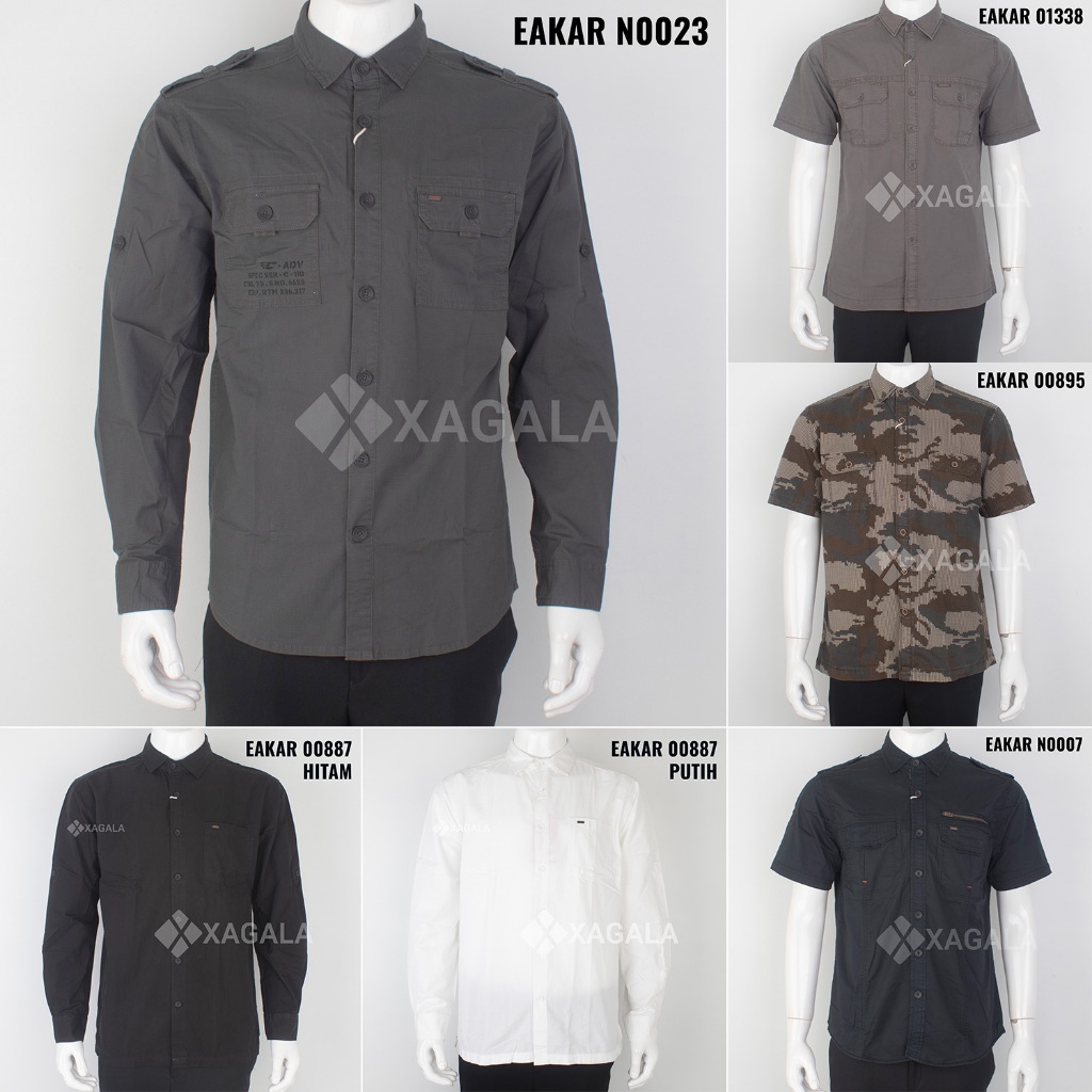 Jual Kemeja Pria Cardinal BAJU PRIA DEWASA Army EAKAR 6 | Shopee Indonesia