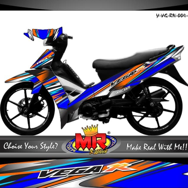 Jual Stiker Motor Vega R New | Shopee Indonesia