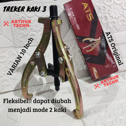 Jual Tracker Traker Treker Kaki 3 ATS 10" Inch inci inchi | 3 Jaw ...