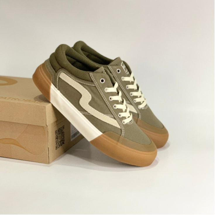 Jual Sepatu Patrobas Cloud Low Olive ( Size 35 - 45 ) - Sneakers ...