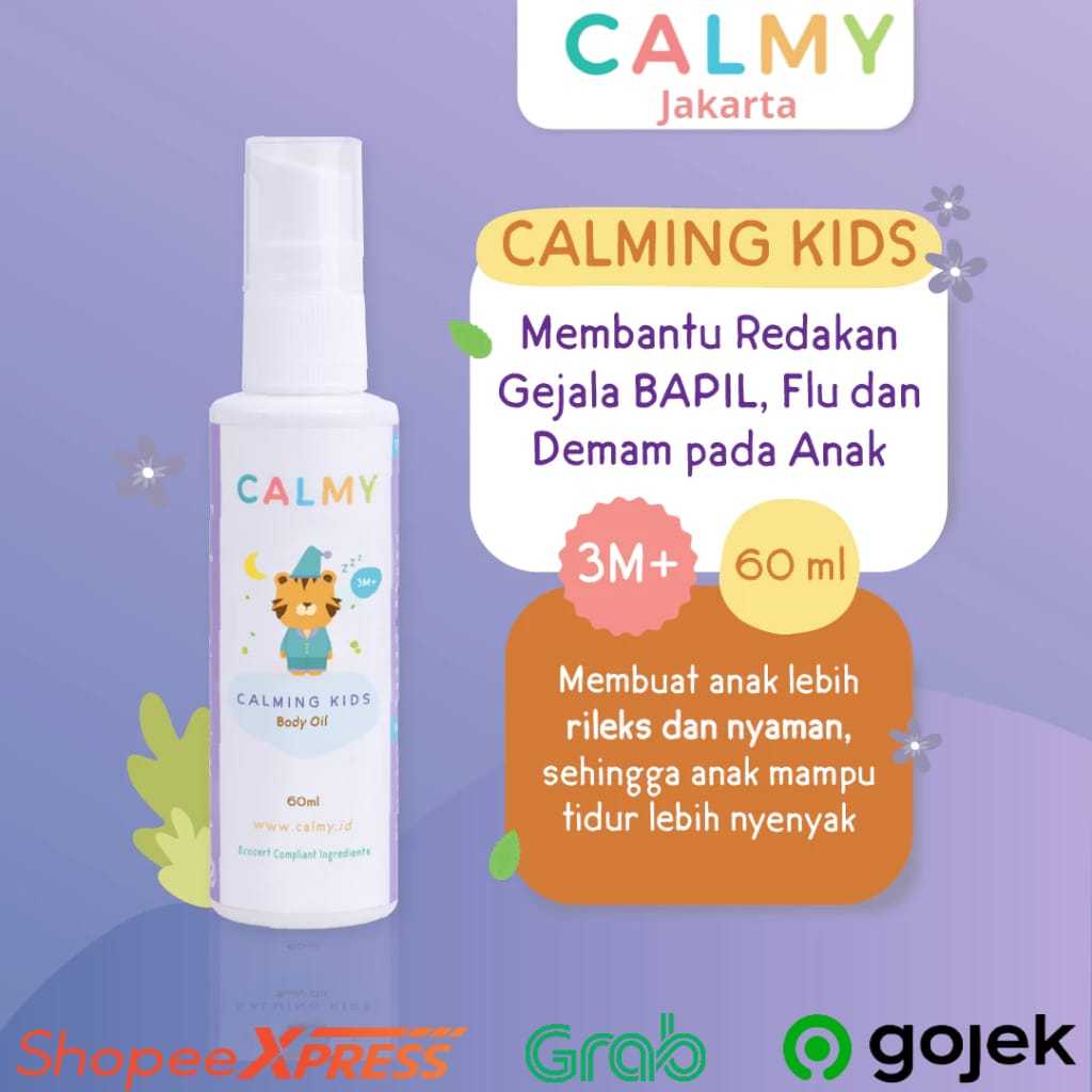 Jual Calming Kids 60ml Untuk Anak Demam, Batuk Berdahak dan Kering dan ...