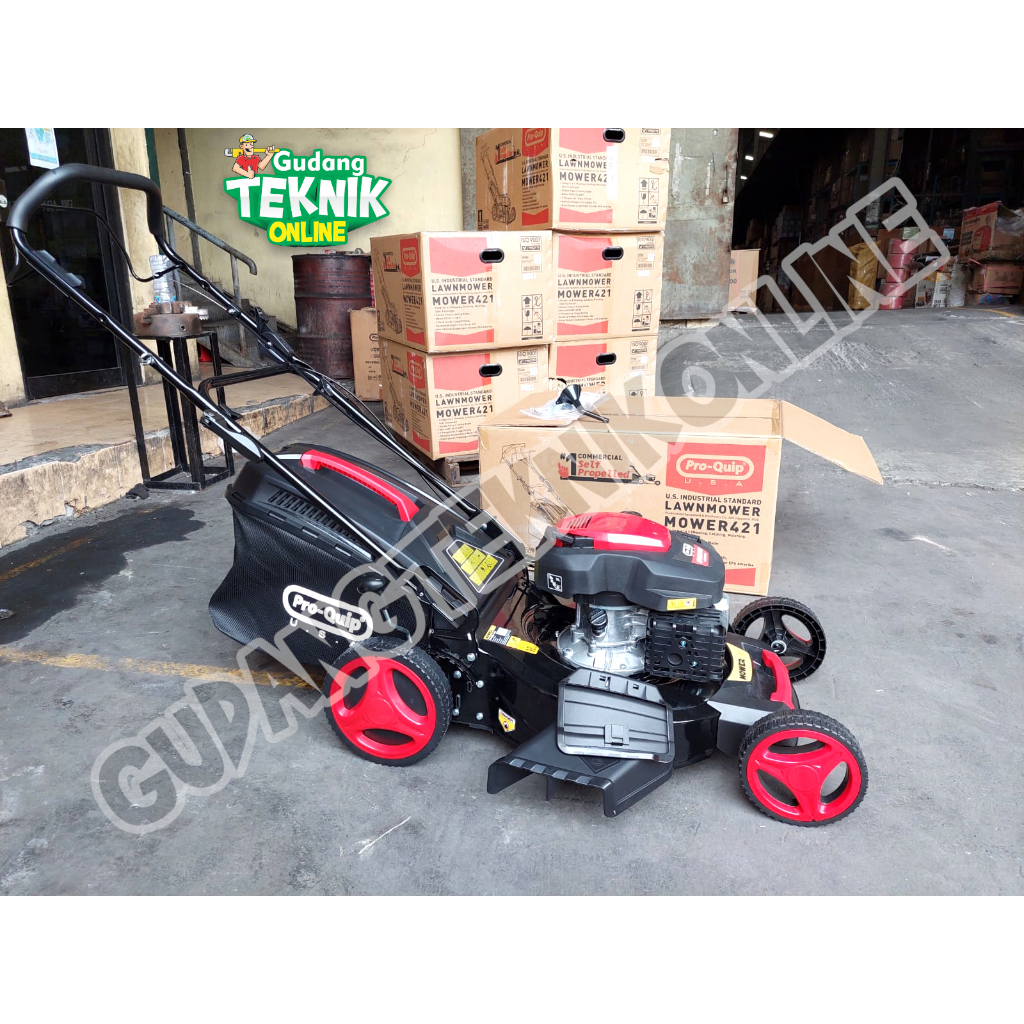Jual (MOWER-421 PROQUIP) Mesin Potong Rumput Dorong 4Tak MOWER421 ...