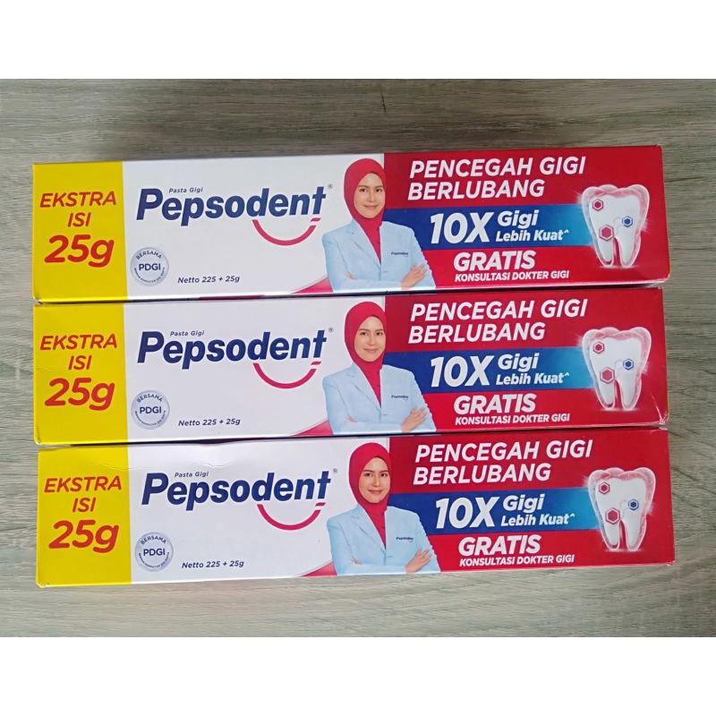 Jual RB22 Pepsodent 225g isi 2 pencegah gigi berlubang/Pepsodent isi ...