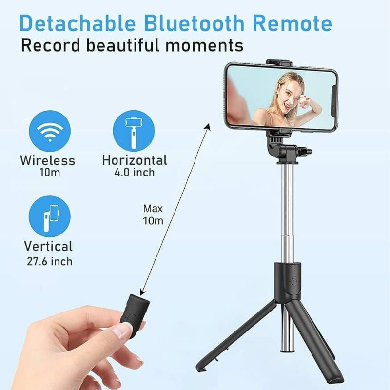 Jual TRIPOD BLUETOOTH REMOTE R1 / TONGSIS BLUETOOTH | Shopee Indonesia