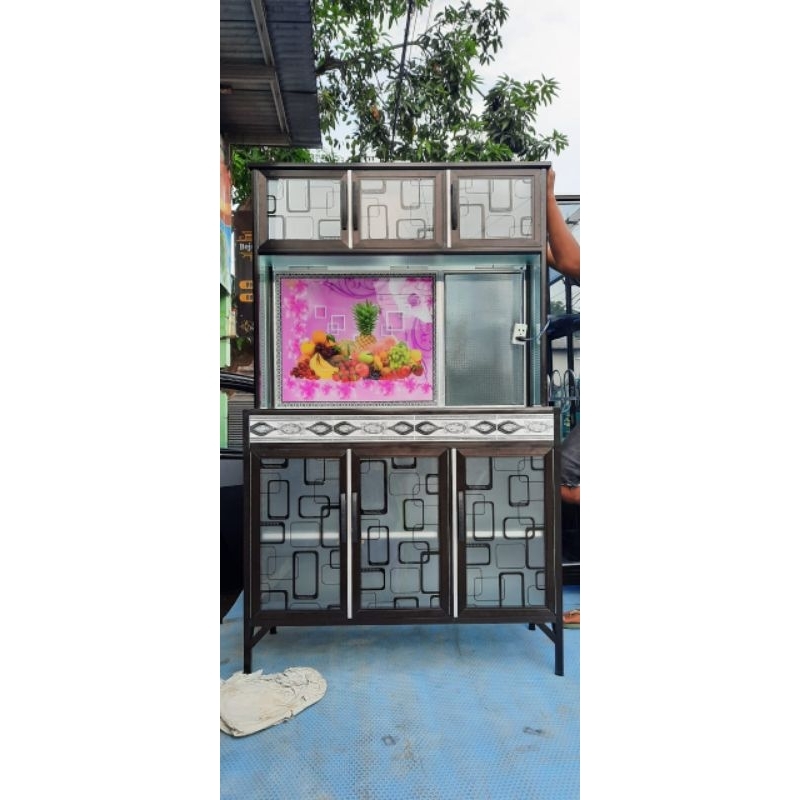 Jual Rak piring kaca sticker + keramik manis | Shopee Indonesia