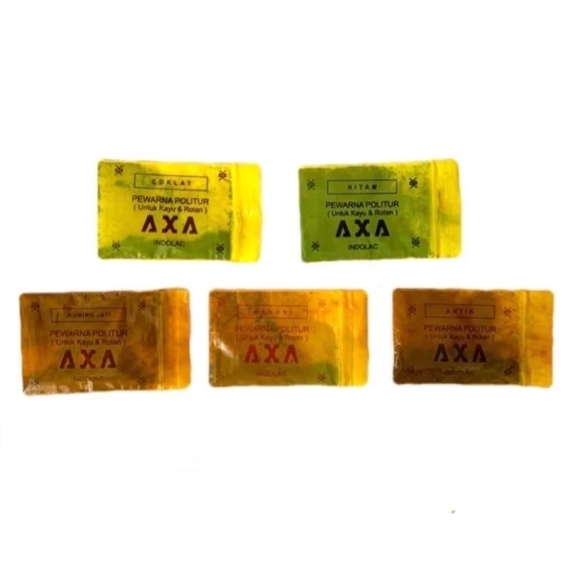 Jual Oker Pewarna Kayu Cat Politur AXA Bubuk Warna Pelitur | Shopee ...