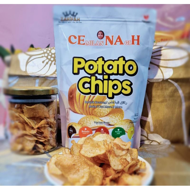 Jual keripik kentang CEmilan NAgiH | Shopee Indonesia