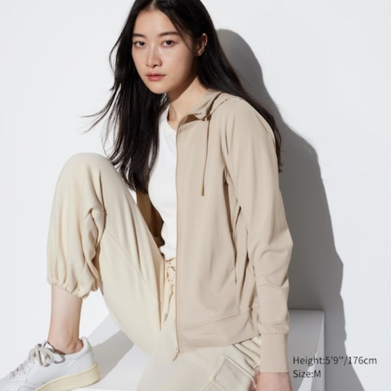 Jual UNIQLO Airism Jaket Mesh Hoodie Proteksi Sinar UV XXL 3XL ORIGINAL | Shopee Indonesia