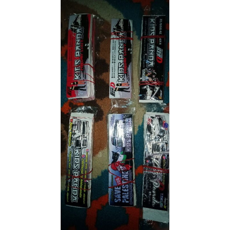 Jual setiker bus Basuri kids panda lengkap asli PO TJ (tunggal jaya) 10 ...