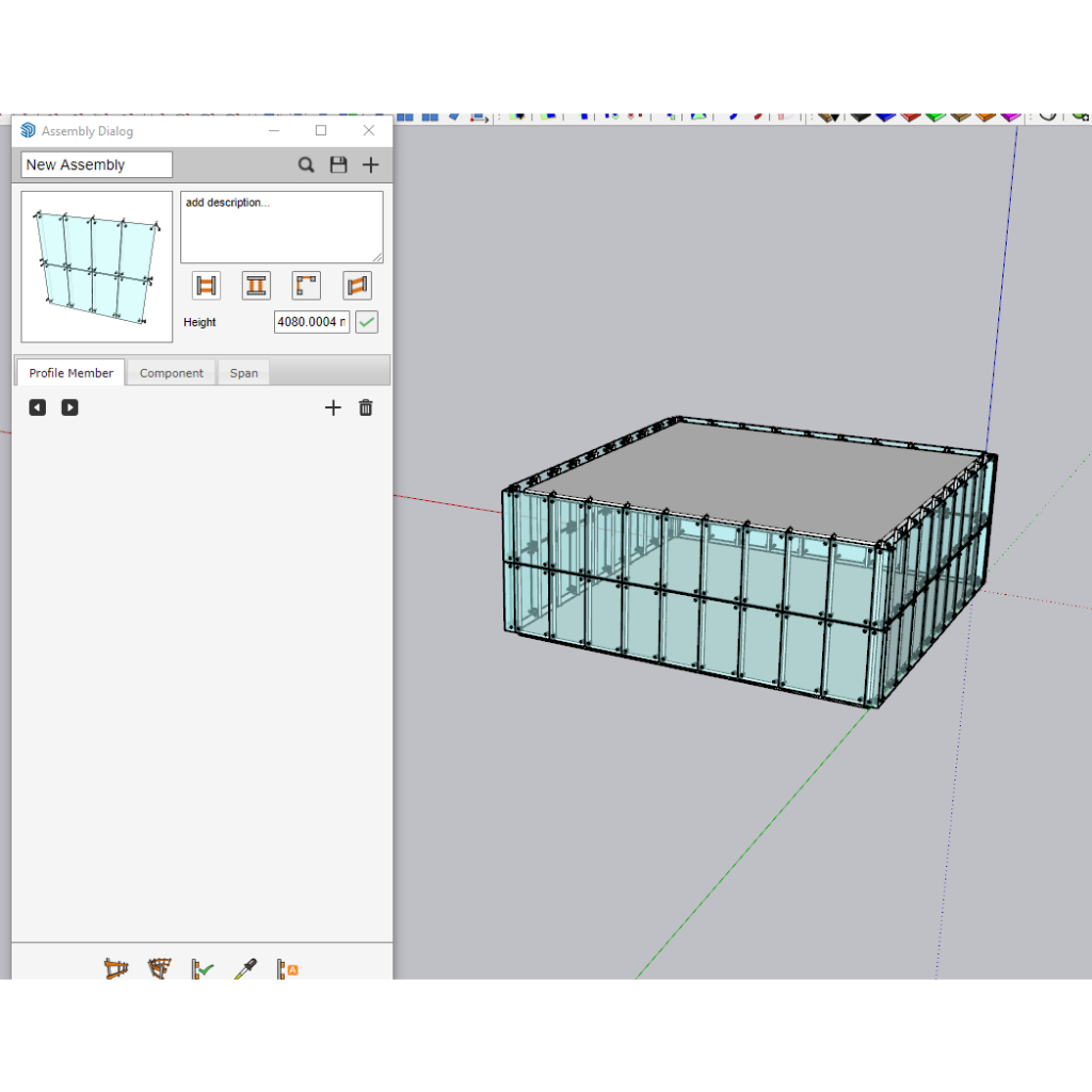 Jual Model Custom Assembly (Glass Wall System) | Shopee Indonesia