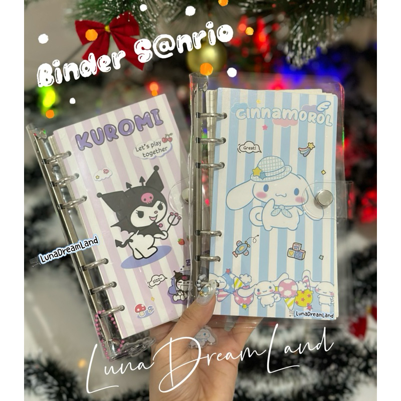 Jual Binder Lucu 100lembar + Gratis Gantungan / Binder Notebook A6 ...