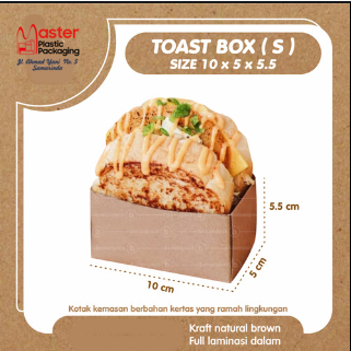Jual Toast Box Paper Kraft - 10 Pcs | Shopee Indonesia