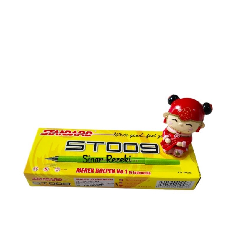 Jual 1 buah!! Pena standard ST009/pulpen ST009/pena standard/ST009 ...