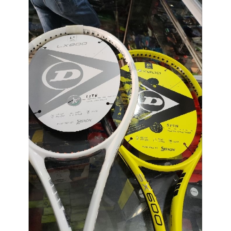 Jual Raket Dunlop Sx600 kuning dan lx 800 putih | Shopee Indonesia