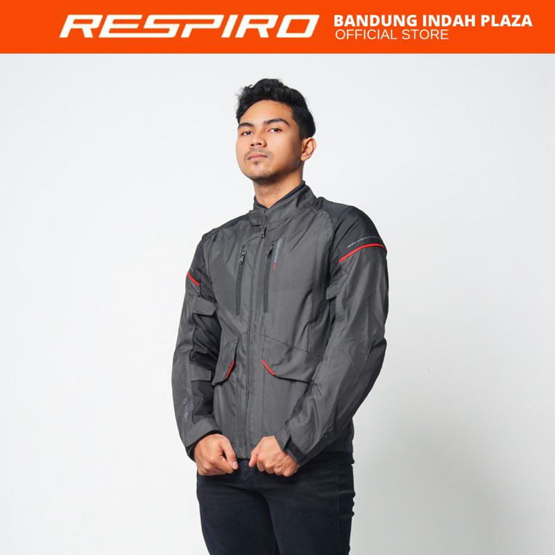 Jual RESPIRO EQUILIO VOLTONE - Jaket Motor Touring Windproof Water Reppelent With Protector ...