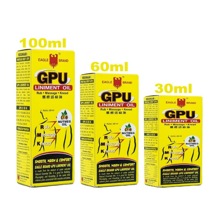 Jual GPU Minyak Pala 30, 60, 100 mL | Shopee Indonesia